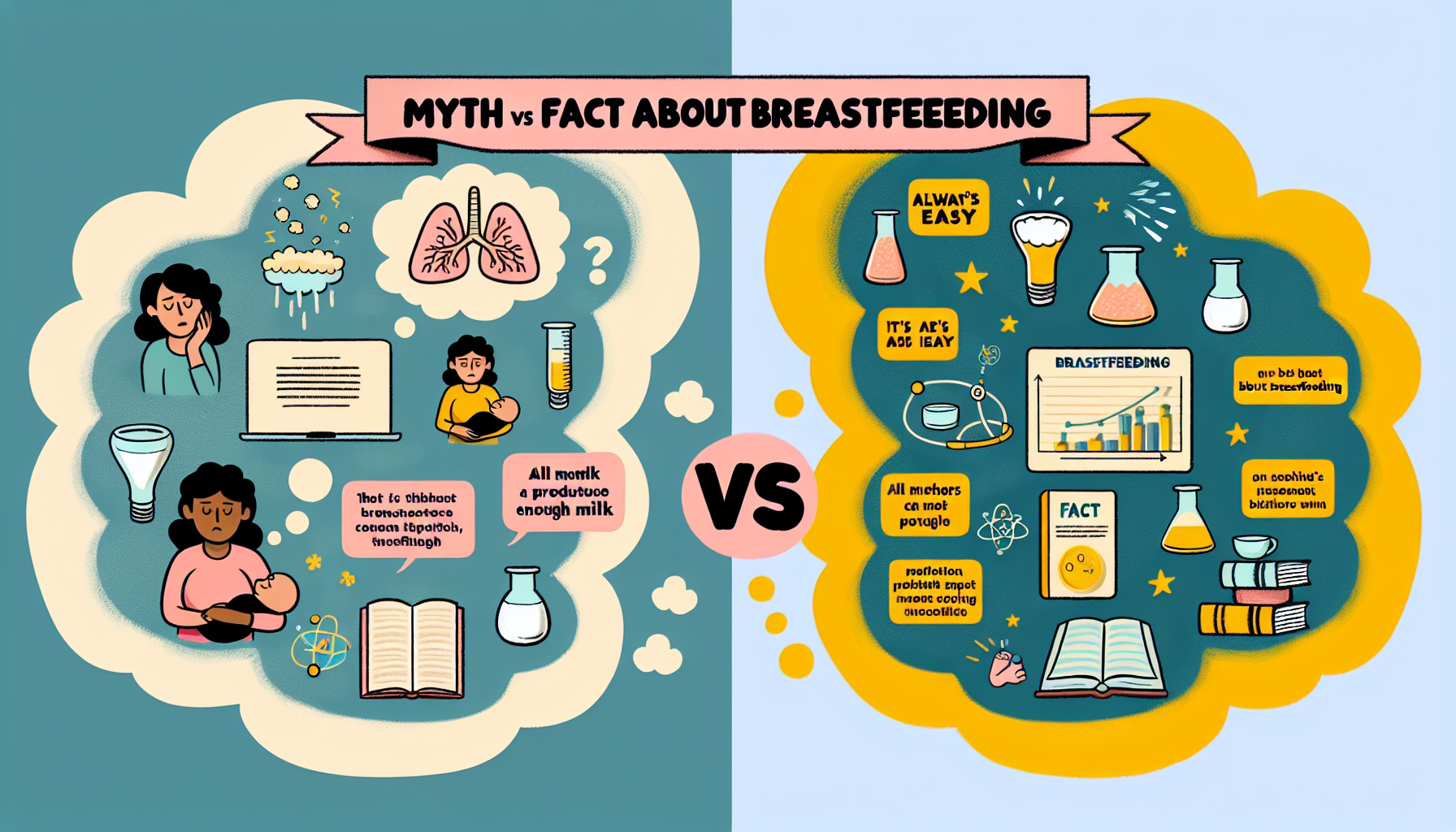 Mitos vs Fakta Tentang Menyusui - Yayasan Sentra Laktasi Indonesia Mitos vs Fakta Tentang Menyusui - Yayasan Sentra Laktasi Indonesia